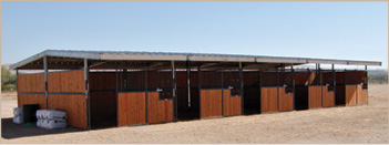 Modular Horse Shelters - Mid America Livestock Equipment