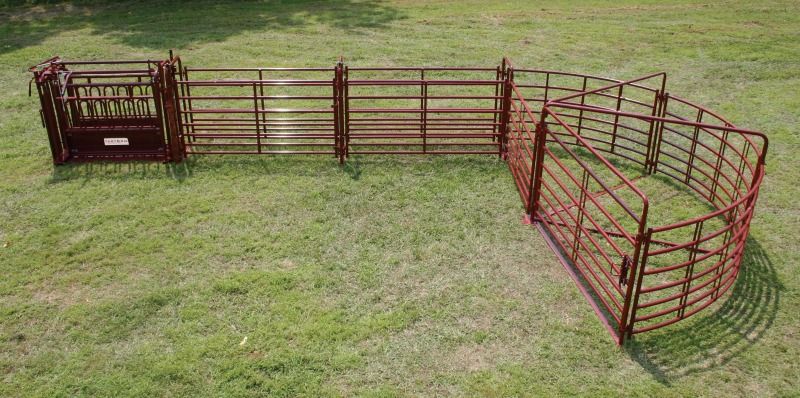 Unsheeted Cattle Handling Systems - Mid America Livestock Equipment